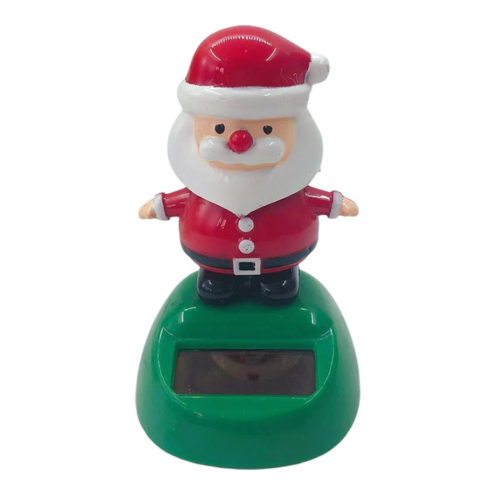 Christmas Solar Dancing Toys - Solar-Powered Shaking Head Figures, Elk ...