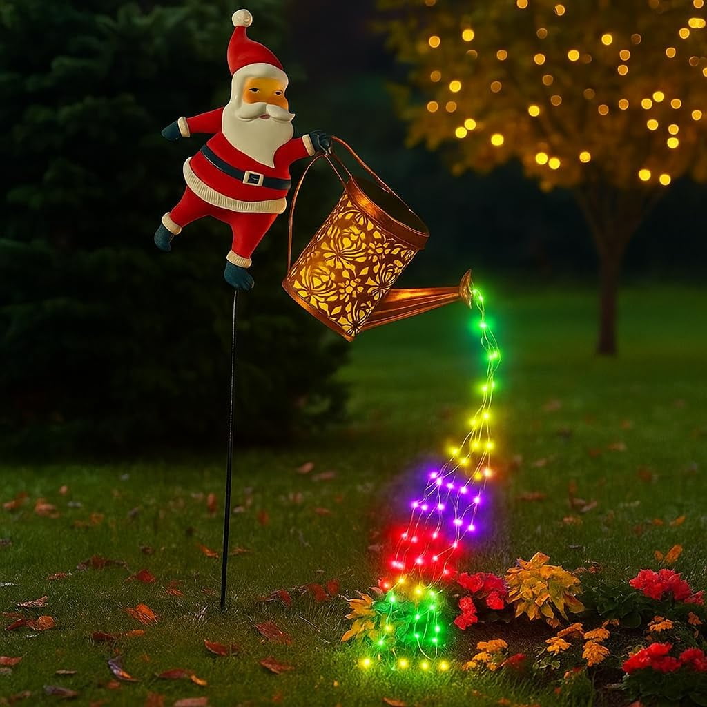 Christmas Solar Kettle Lights, Christmas Santa Solar Kettle Lights ...