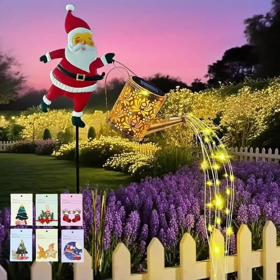 Christmas Solar Kettle Lights Garden Lawn Decorative Lights, 2026 New ...