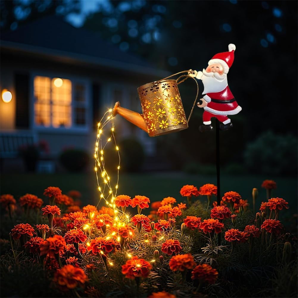 Christmas Solar Kettle Lights Garden Lawn Decorative Lights, Hanging ...