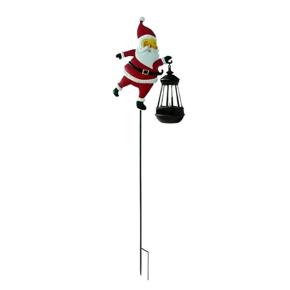 Christmas Solar Lantern Light, Christmas Santa Solar Lantern Lights ...