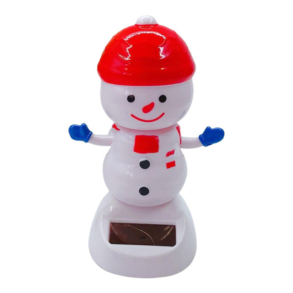 Christmas Solar Powered Dancing Toys, Car Shaking Head Dancer Doll ...