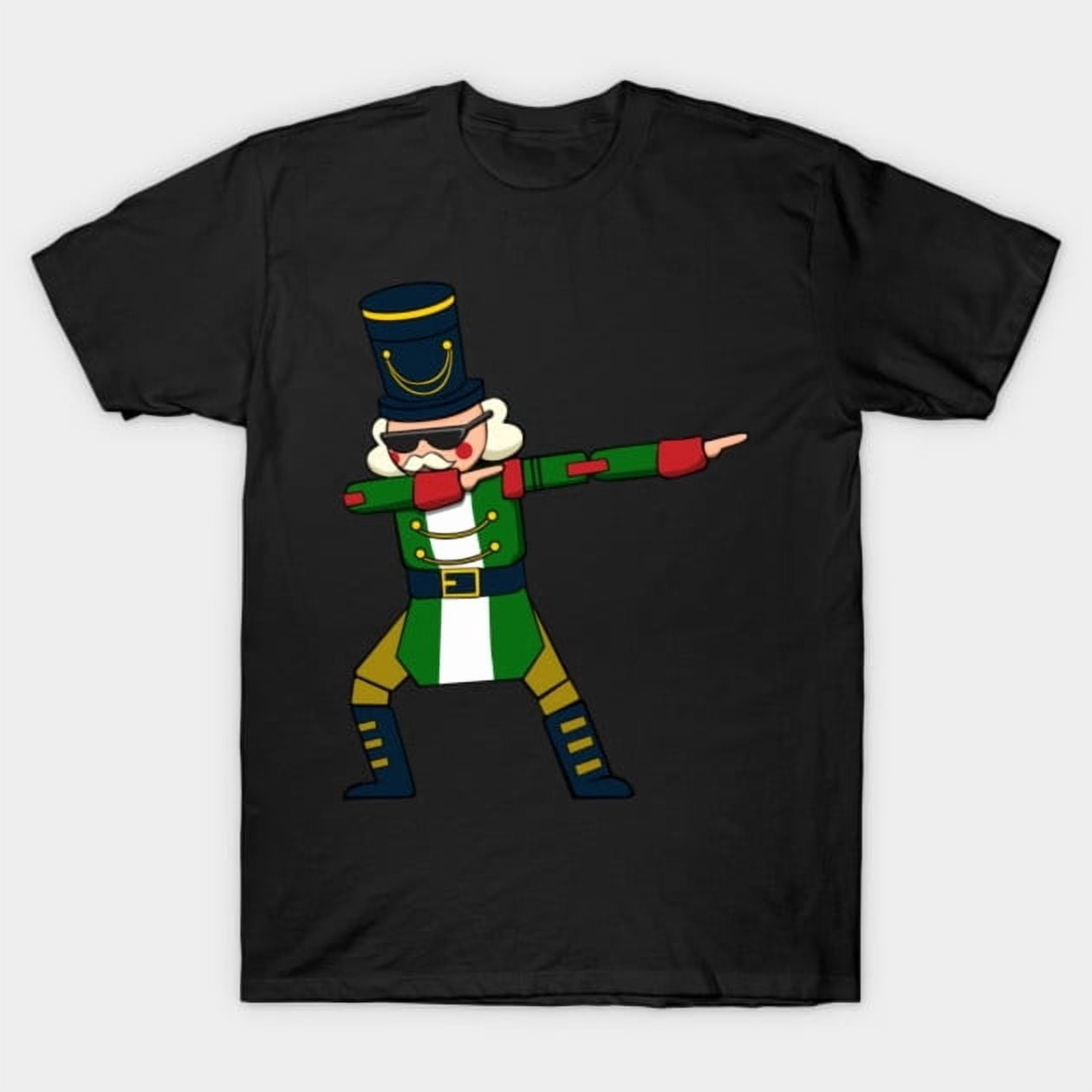 Christmas Soldier Dabbing Nutcracker Funny Holiday Design, H24966 T ...
