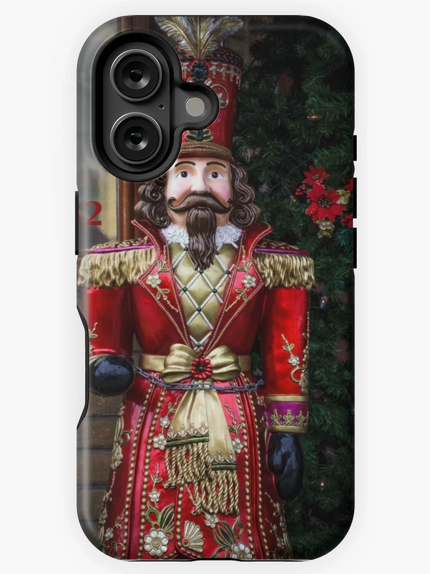Christmas Soldier Statue Holiday iPhone Case Colorful Nutcracker Art 11 ...