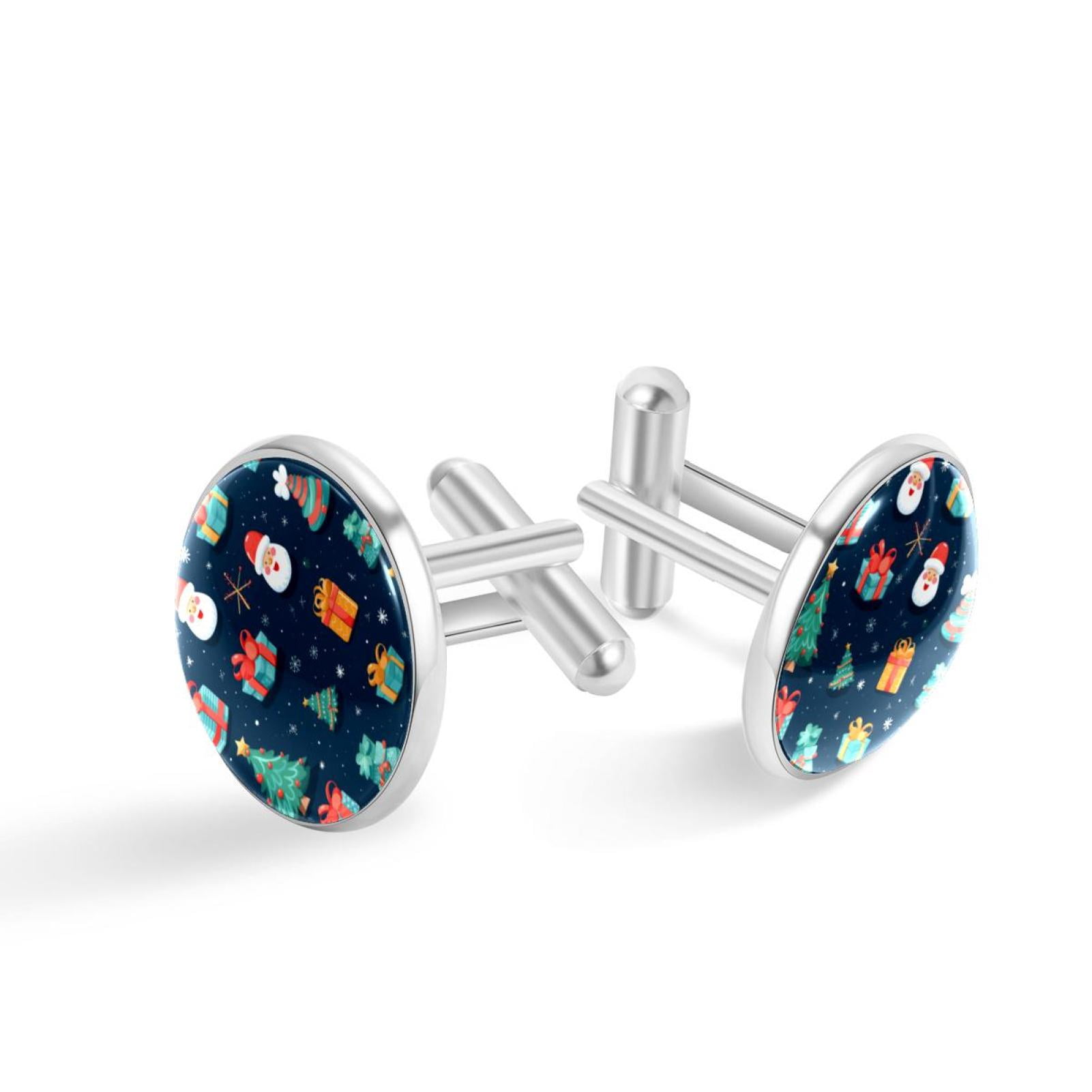 Christmas Sophisticated Cufflink Set for Elegant Attire Made of ...
