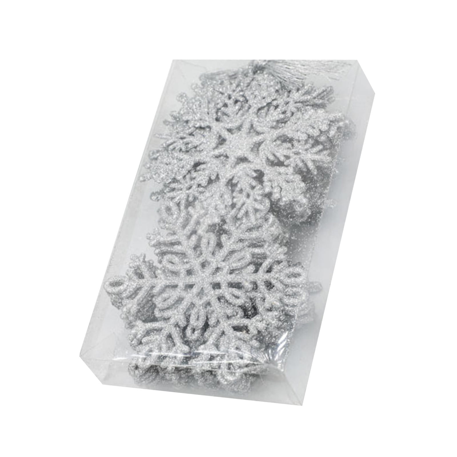 Christmas Sparkling Snowflake Pendant Christmas Tree Decoration Pendant ...
