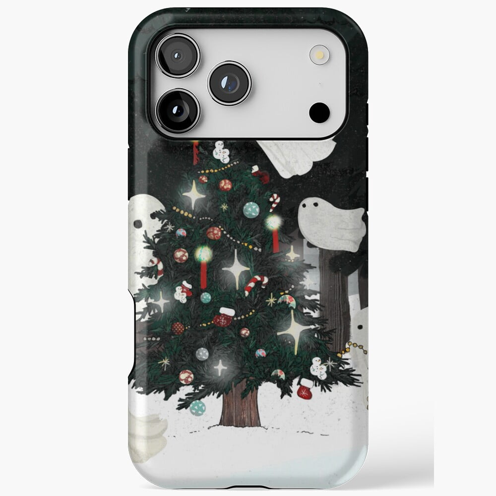 Christmas Spirit Alcohol Art Case for iPhone 11 12 13 14 15 16 17 Pro ...