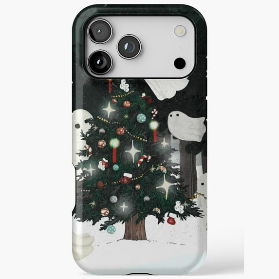 Christmas Spirit Alcohol Art Case for iPhone 11 12 13 14 15 16 17 Pro ...