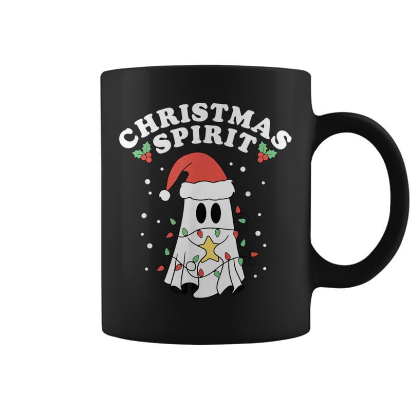 Christmas Spirit Halloween Ghost Coffee Mugs - Walmart.com
