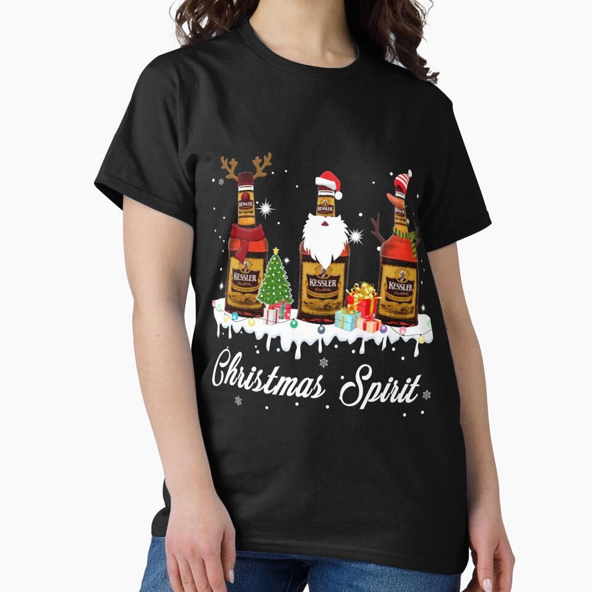 Christmas Spirit Whisky In The Snow With A Funny Holiday Drinking ...