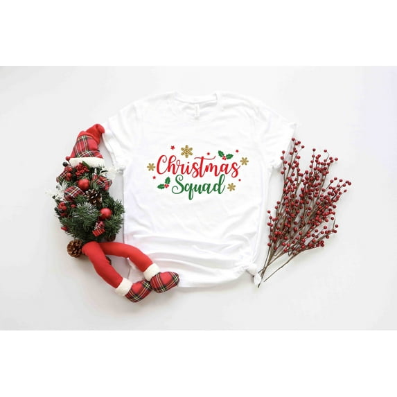 Christmas Squad Shirt, Christmas Family Shirt, Santa's Elf Merry ...
