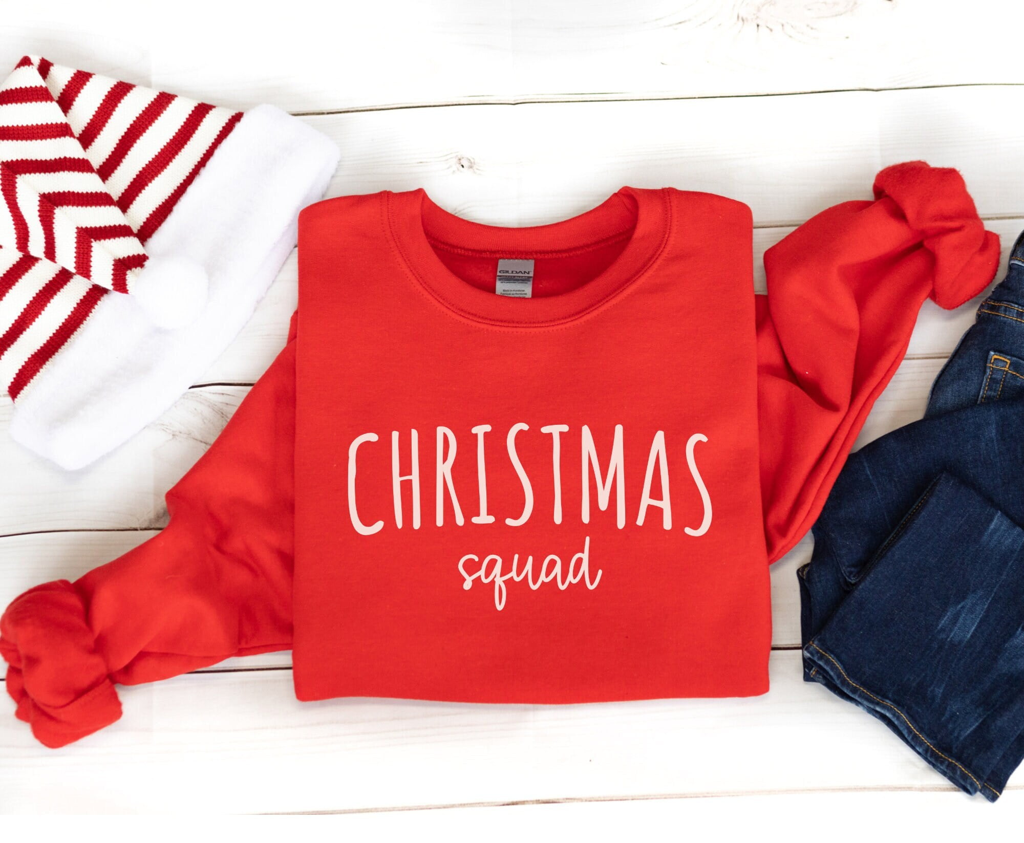 Christmas Squad T-Shirt, Family Christmas T-Shirt, Matching Christmas ...