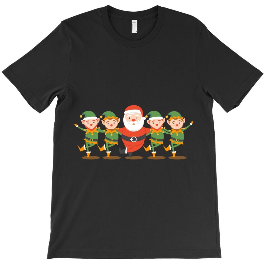 Christmas St. Nick Claus Reindeer Snowman Funny Holiday Graphic ...