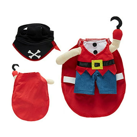 Christmas Stand Up Festive Holiday Cat Outfit With Hooded Party Dress ...