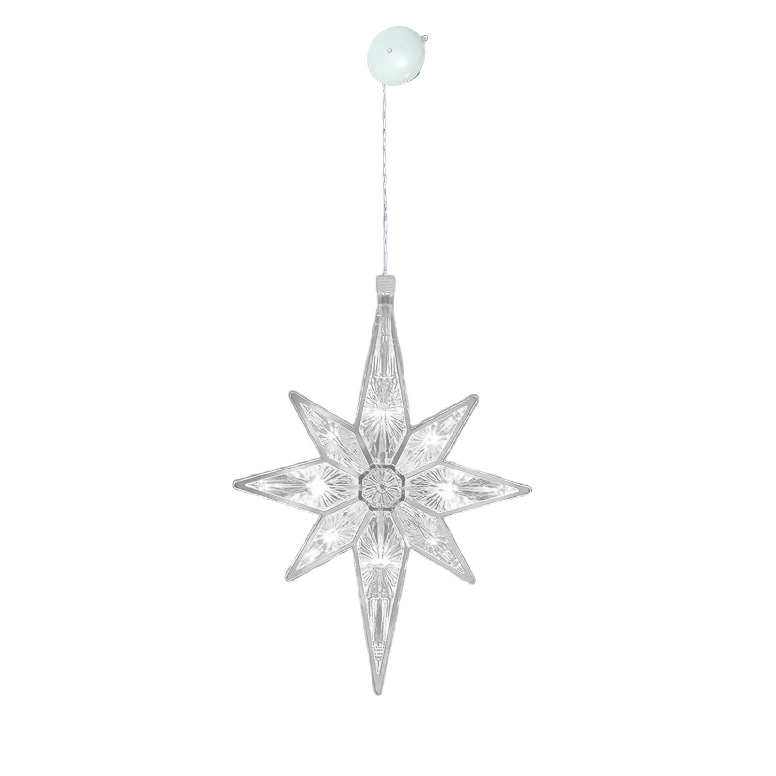 Christmas Star Window Light, Christmas Star Lights LED Star Hanging ...