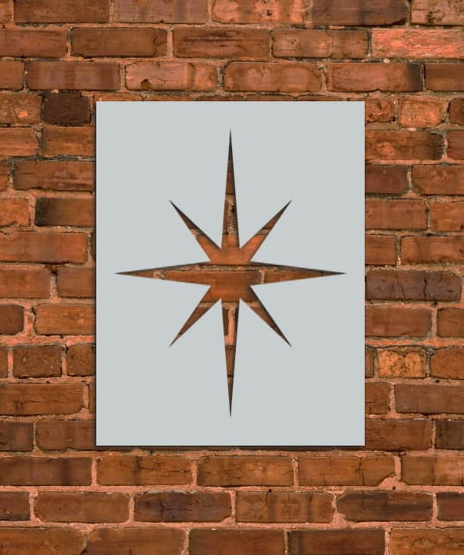 Christmas Starburst Stencil - Walmart.com
