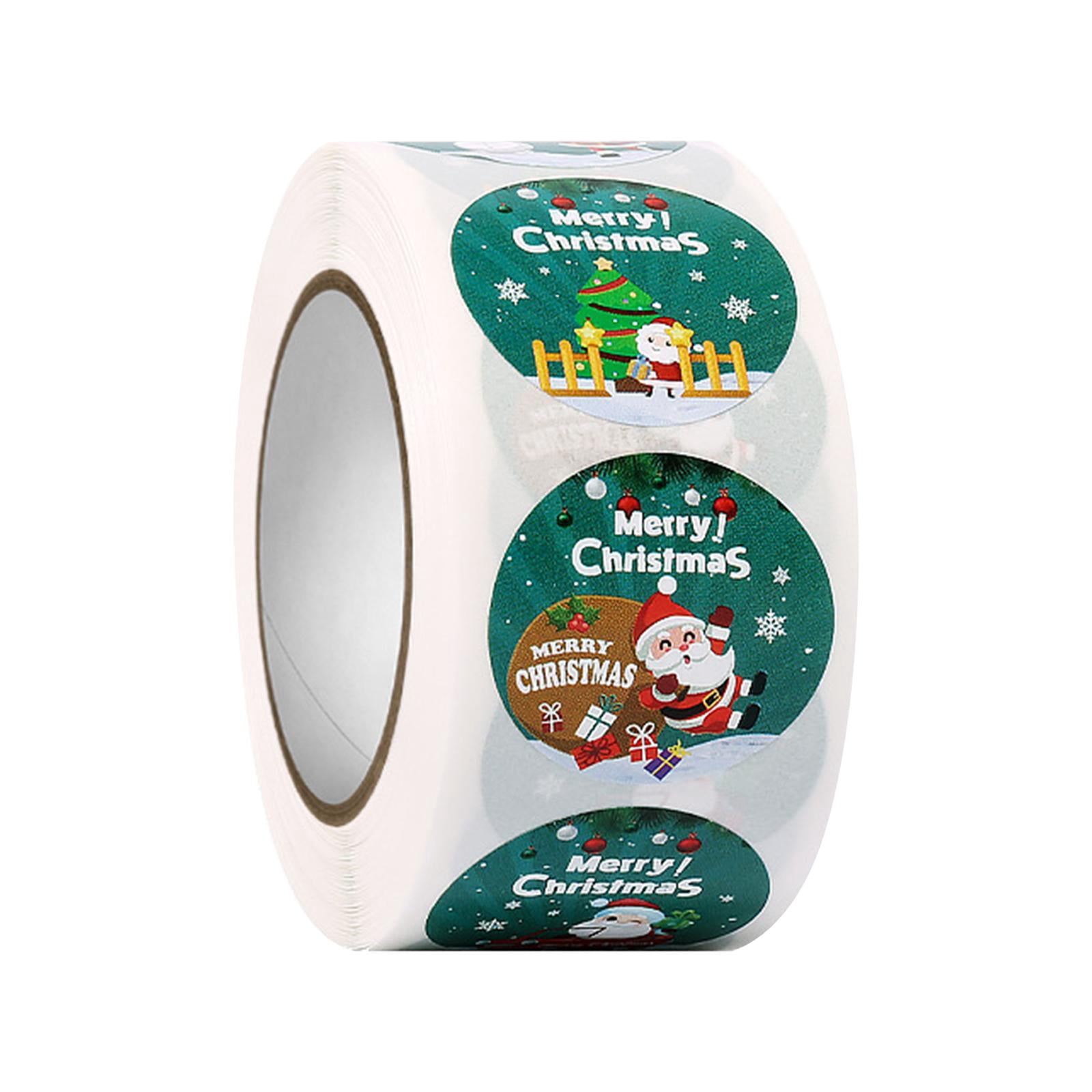 Christmas Stickers Paper Stickers Party Decoration Stickers Decals Seal ...