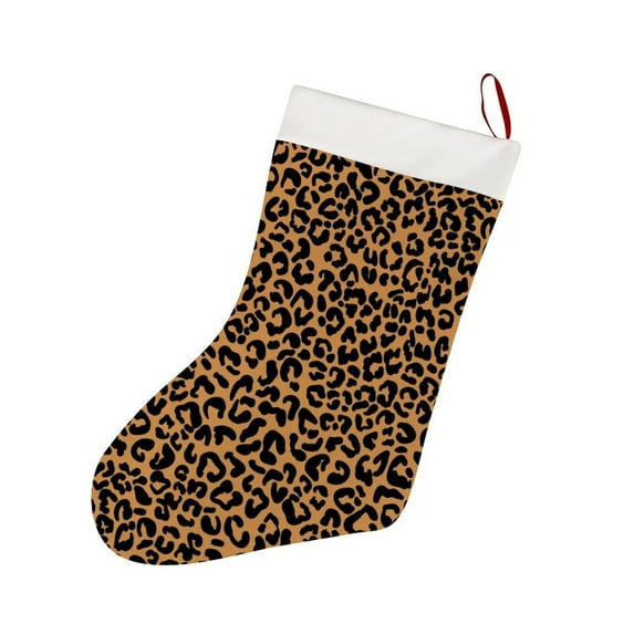 Christmas Stocking 16.5×10.2×7.5in Lightweight Texture With Ribbon ...