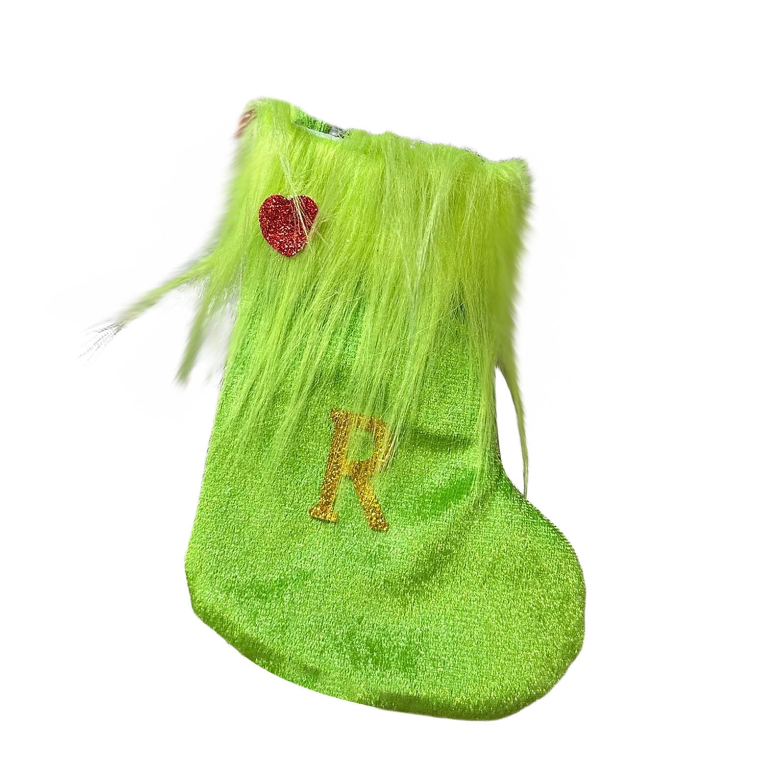 Christmas Stocking Gift Bag Embroidered Letter Candy Pouch for ...