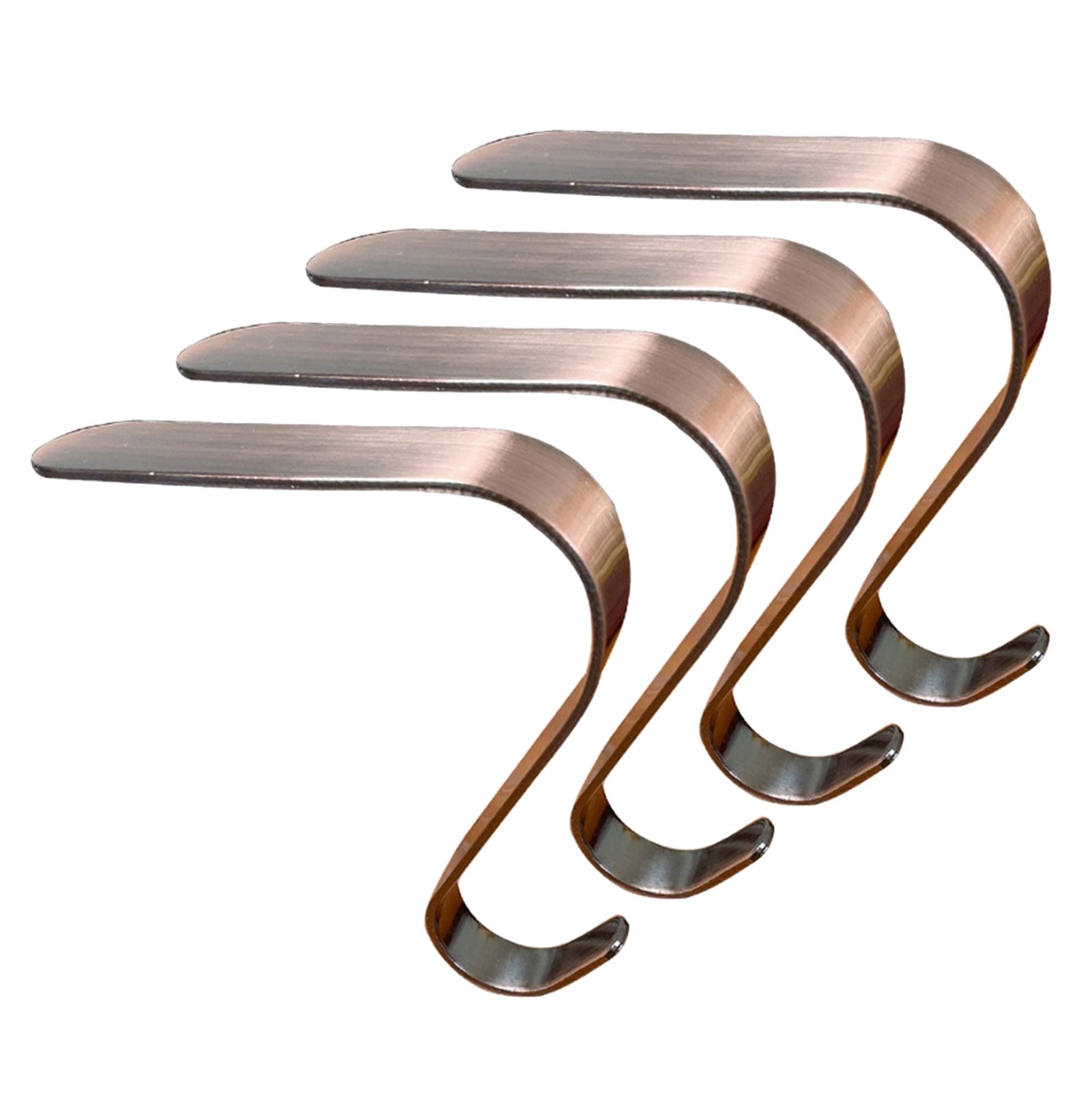 Christmas Stocking Hangers Metal Hooks for Fireplaces Accessories Mantel Ornaments Holders Party ...