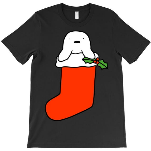 Christmas Stocking Harp Seal Funny Holiday Arctic Animal Graphic H2584 ...