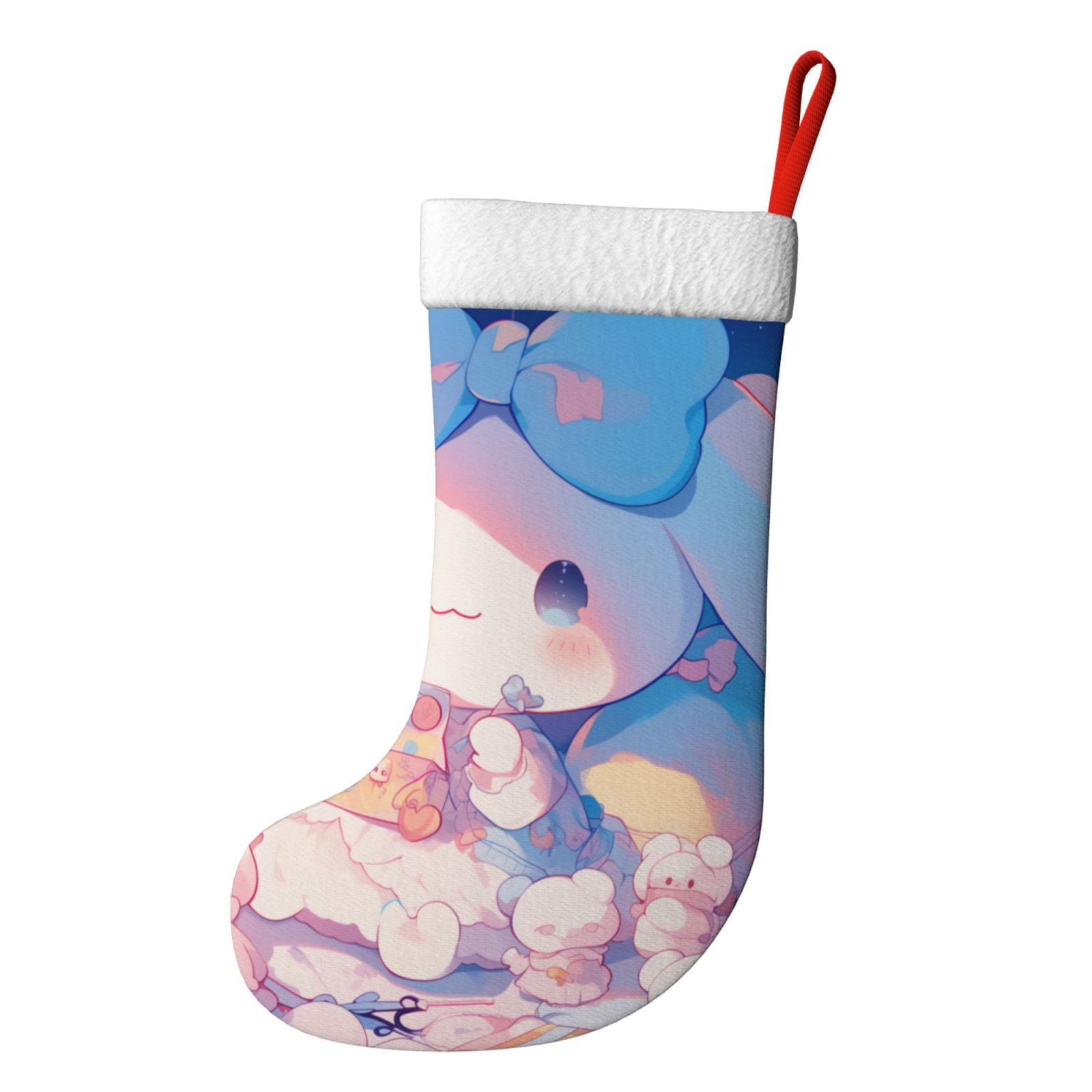 Christmas Stocking Hello Kitty Xmas Stocking For Tree Holiday Fireplace ...