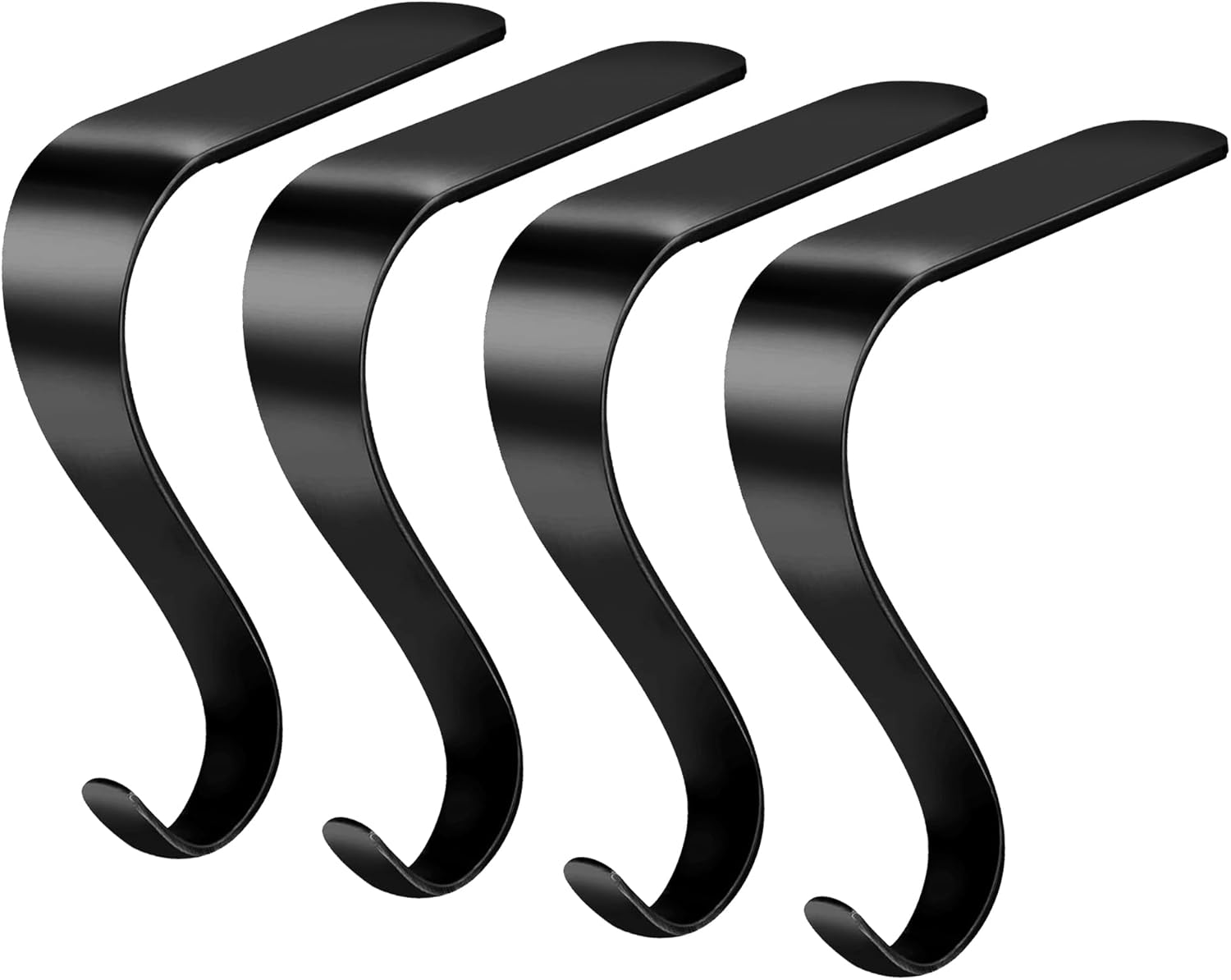 Christmas Stocking Holders for Mantle with Silicone Anti-Slip Strips ...