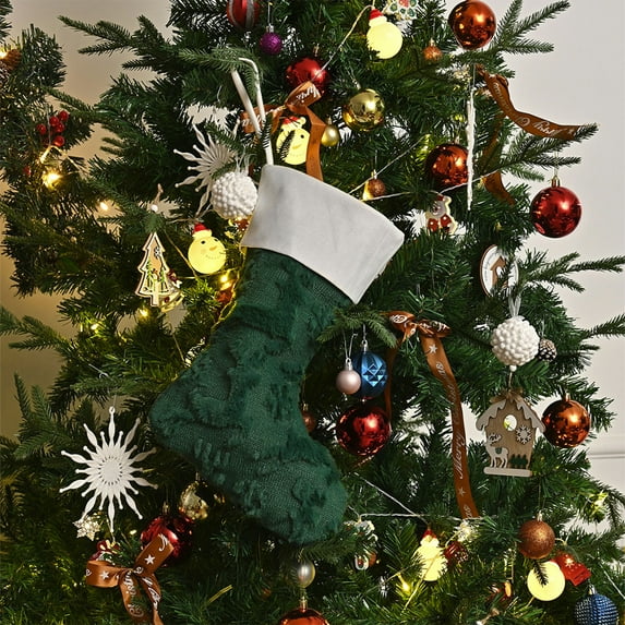 Christmas Stocking Large Size, Decorative Xmas Socks with Gift Storage ...