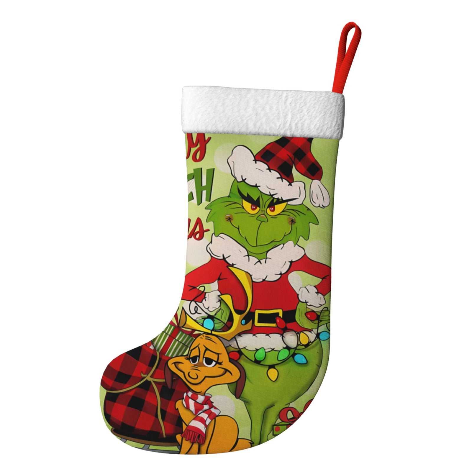 Christmas Stocking The Grinch 13 Xmas Stocking For Tree Holiday ...