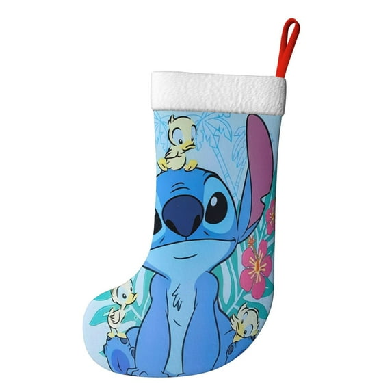 Christmas Stockings 17.7 Inch Cartoon_Stitch Hanging Decoration ...