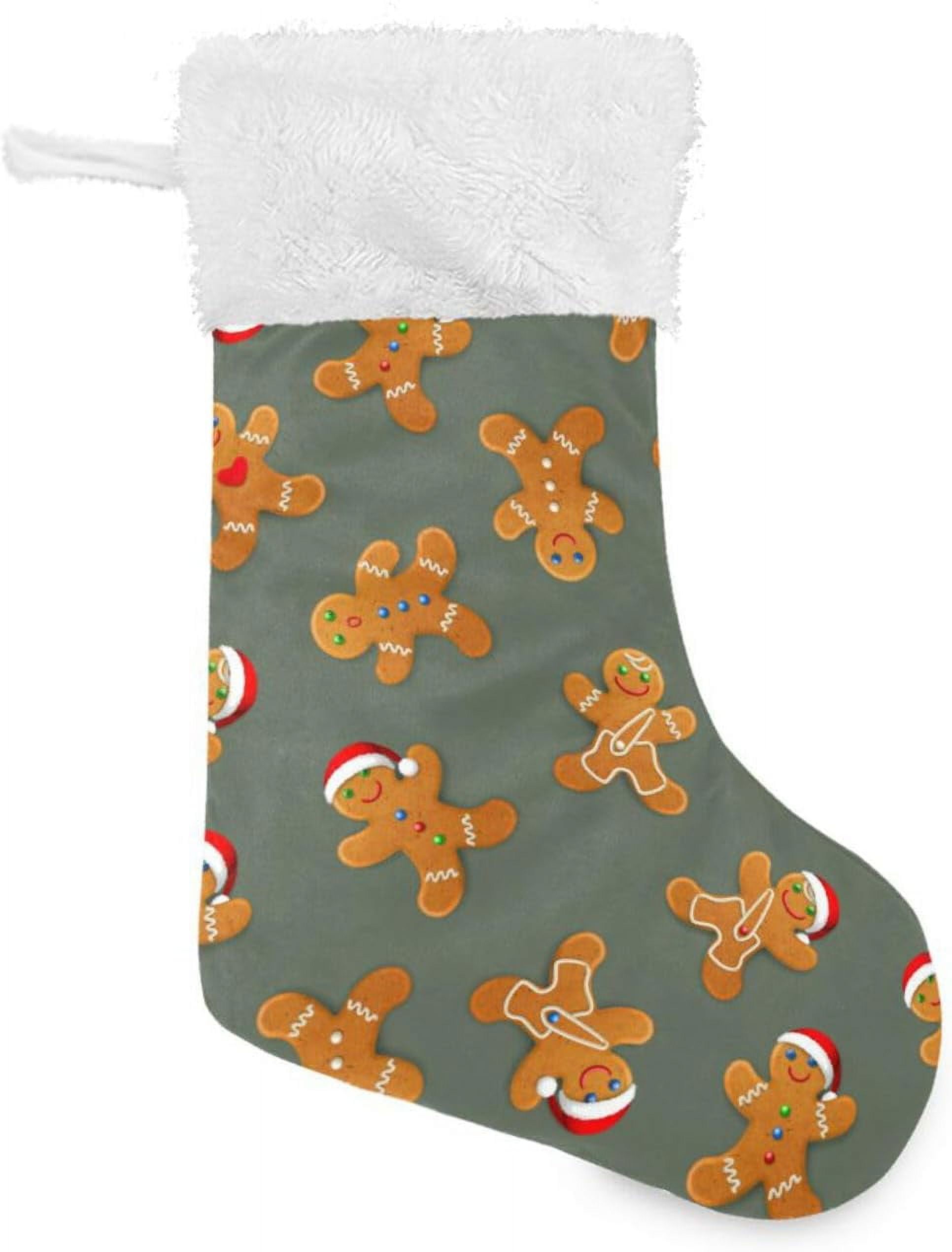 Christmas Stockings Christmas Gingerbread Xmas Presonalized Large ...