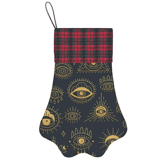 Christmas Stockings Dog Cat Pet Paw Xmas Tree Stockings Fireplace ...