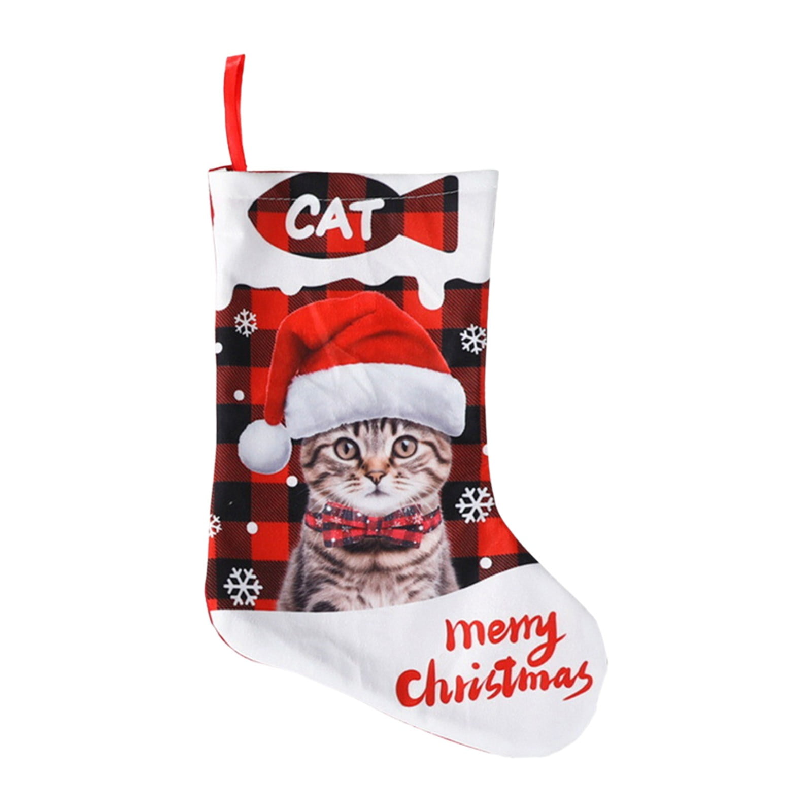 Christmas Stockings for Cat, Buffalo Plaid Stockings, Christmas Cats ... Christmas Stockings for Cat, Buffalo Plaid Stockings, Christmas Cats ...