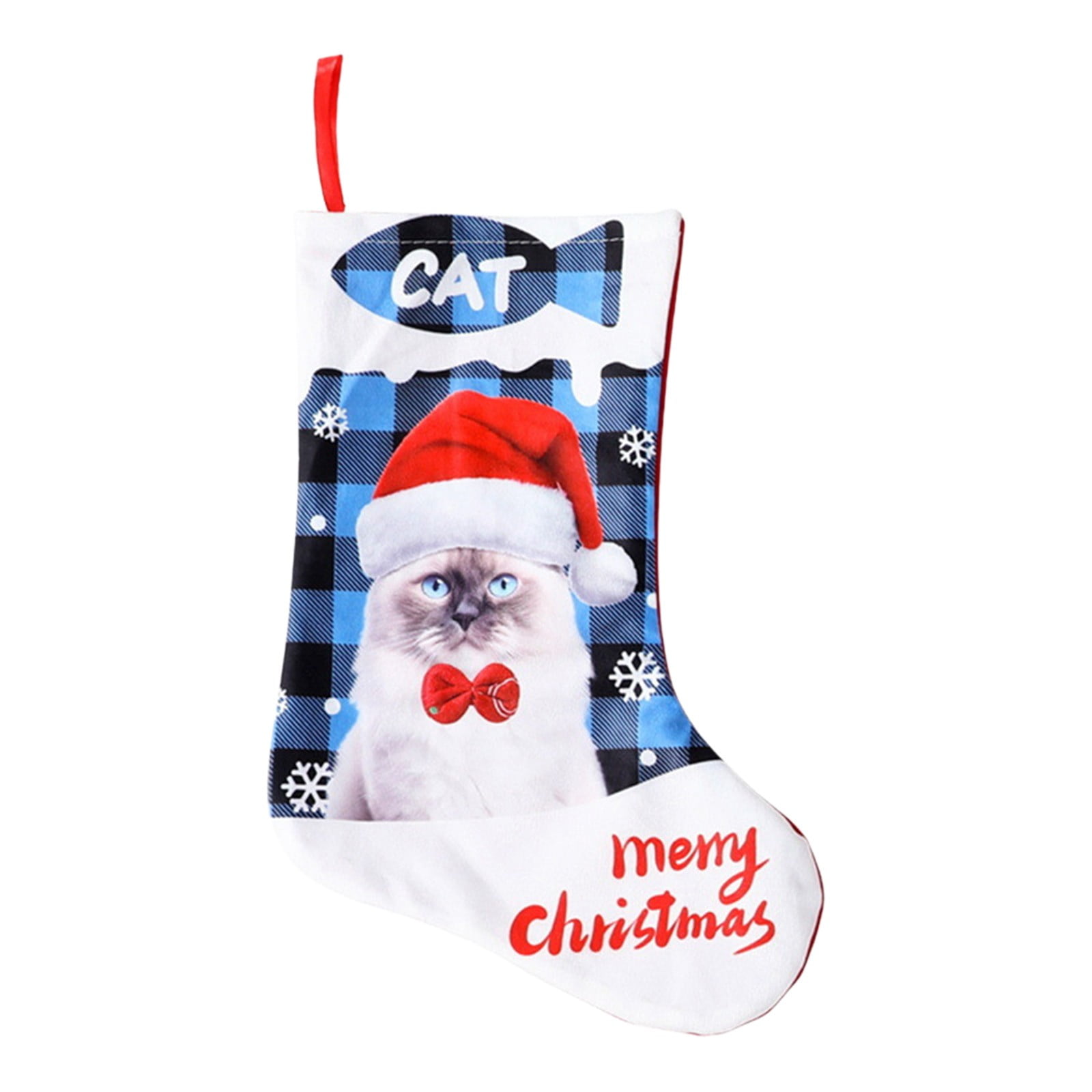 Christmas Stockings for Cat, Buffalo Plaid Stockings, Christmas Cats ... Christmas Stockings for Cat, Buffalo Plaid Stockings, Christmas Cats ...
