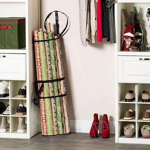 Christmas Storage Bag Christmas Clear Zipper Storage Box Gift Wrap ...