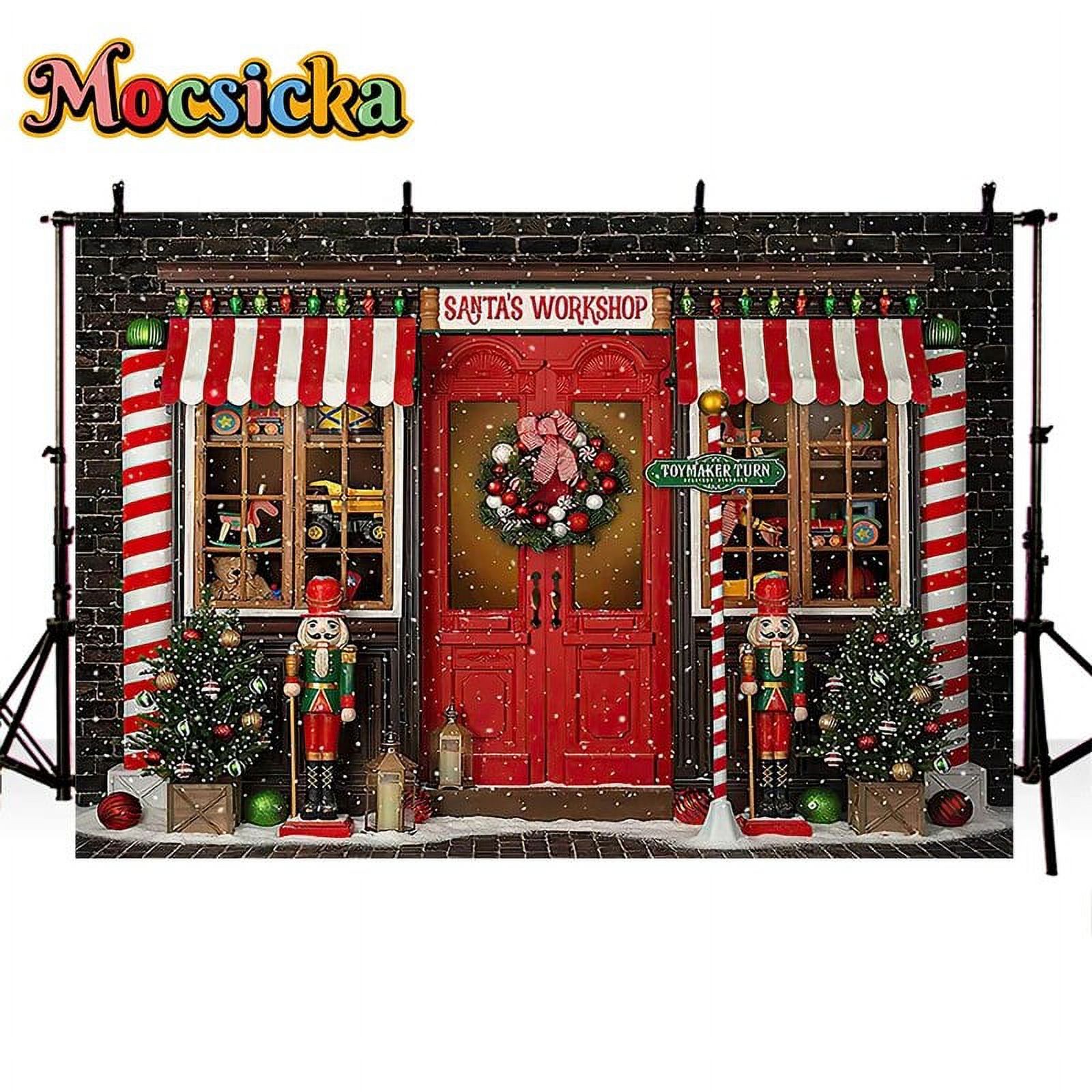 Christmas Store Background For Photo Studio Xmas Gifts Holiday Party ...