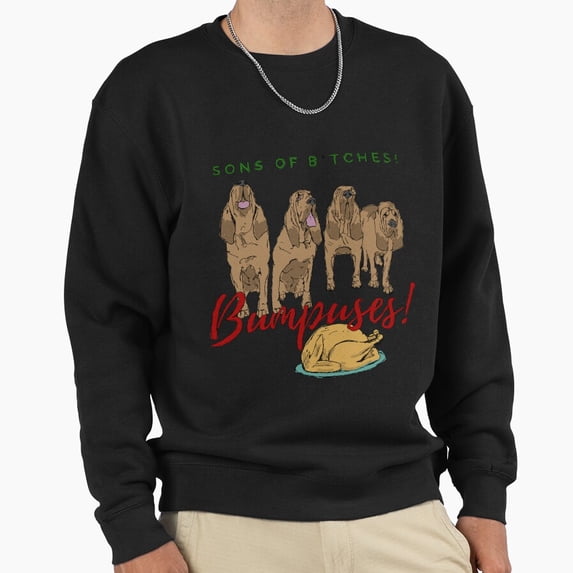 Christmas Story Bumpuses Bloodhounds Graphic Unisex Sweatshirt Retro ...