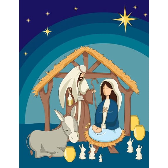 Christmas Story Handwriting Paper Notebook : Practice Paper Notebook ...