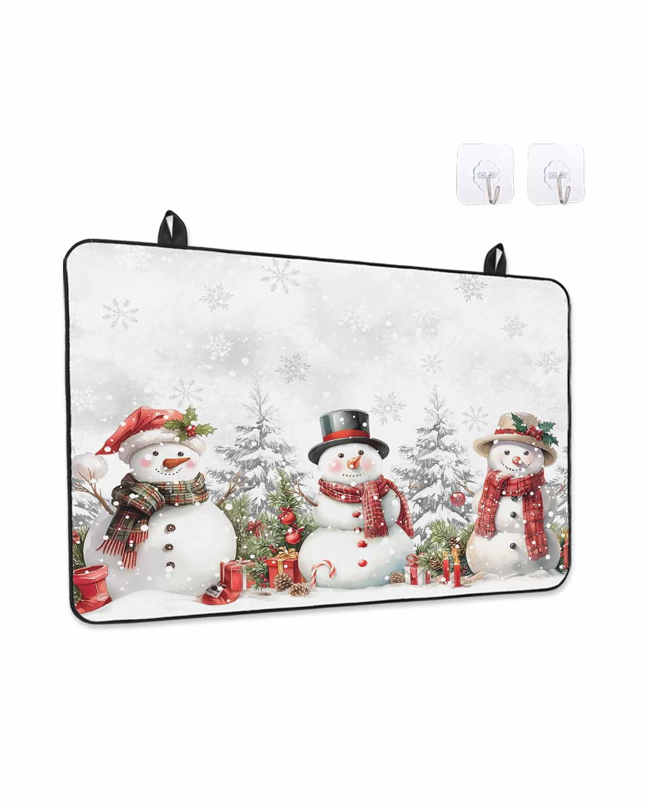 Christmas Stove Top Covers for Electric Stove, 28'x20'' Winter Snow ...