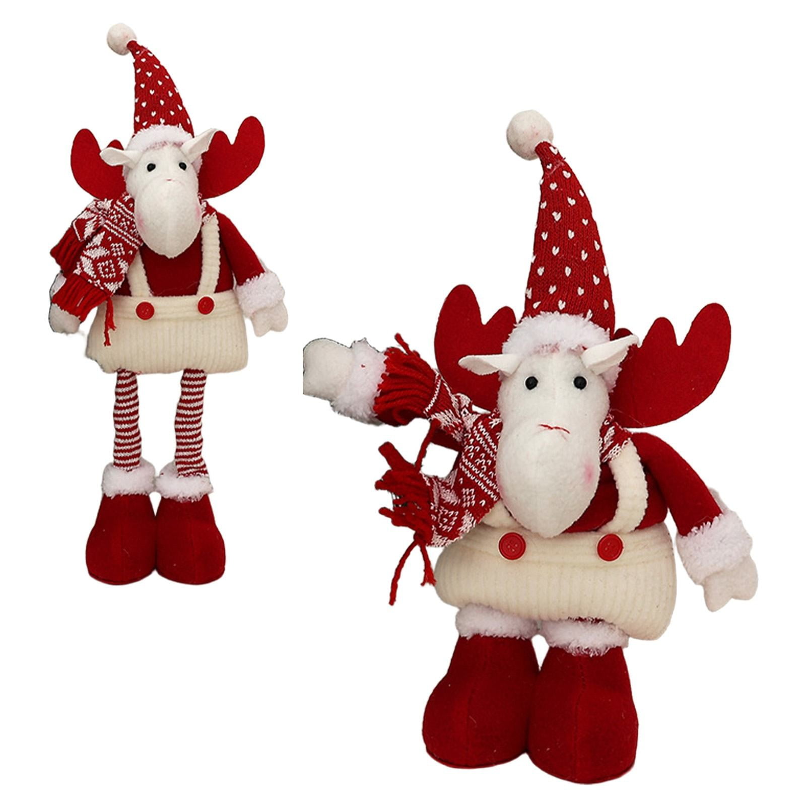 Christmas Stretchable Plush Doll, 3 Character Options, Flexible Knit ...