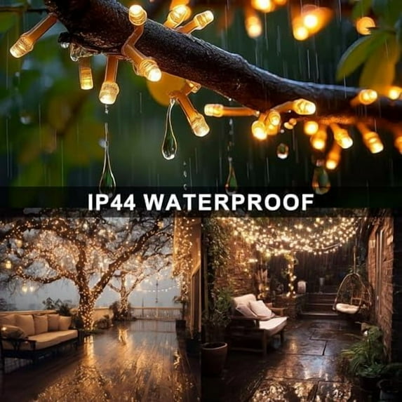 Christmas String Lights, 100 FT 300 LED Connectable Waterproof String ...