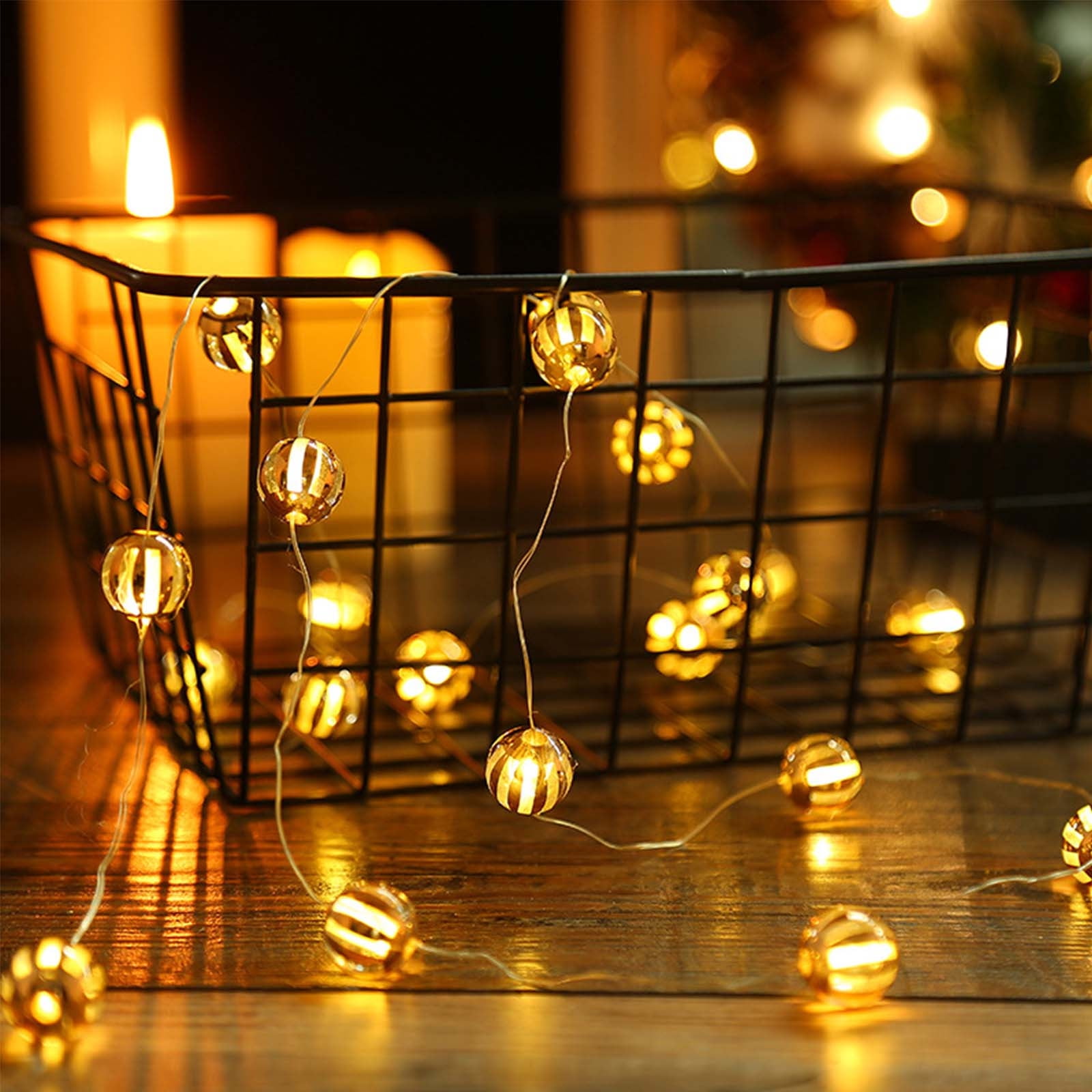 Christmas String Lights Christmas String Lights 20 LED Ball Lights ...