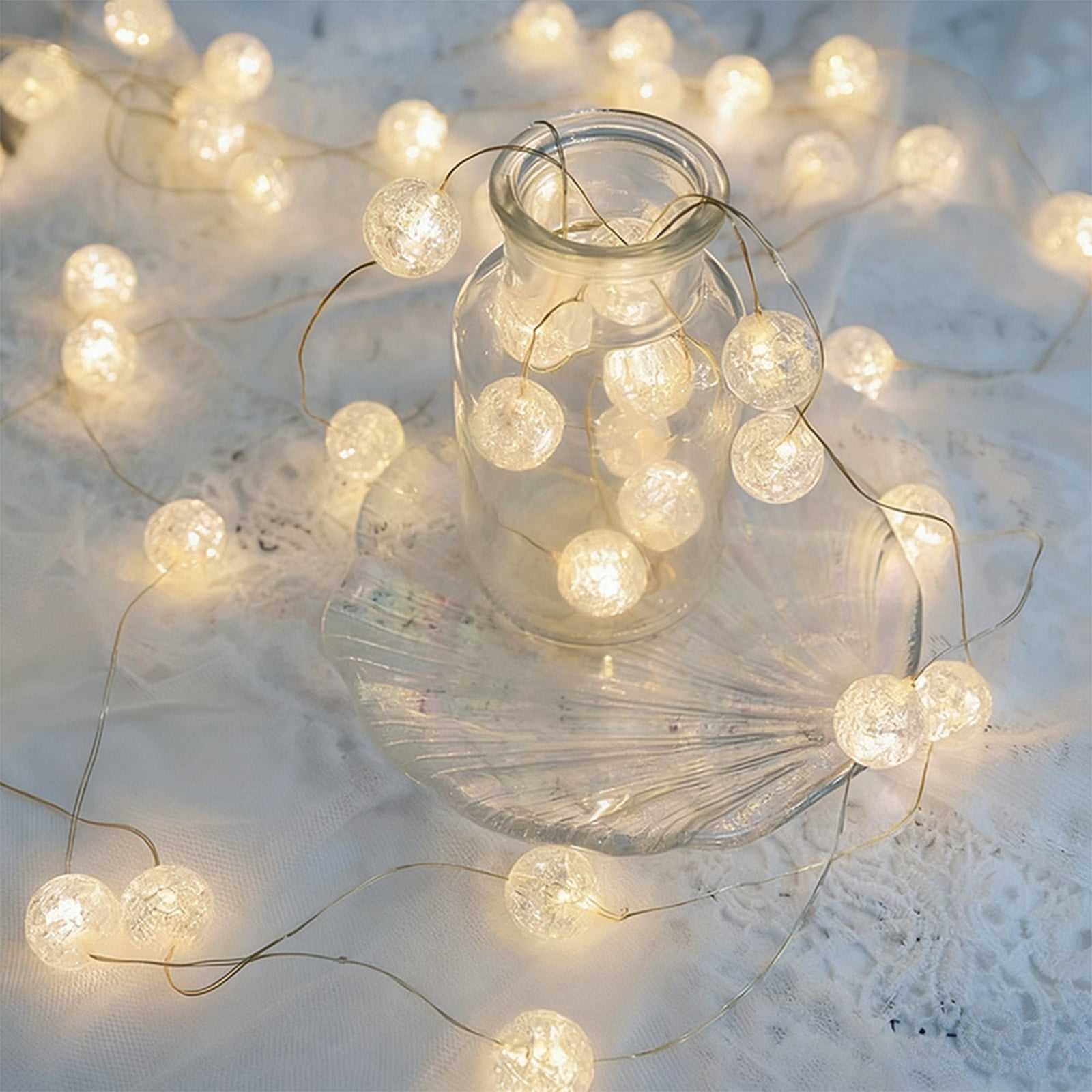 Christmas String Lights, Holiday Fairy Lights, LED Christmas Tree ...