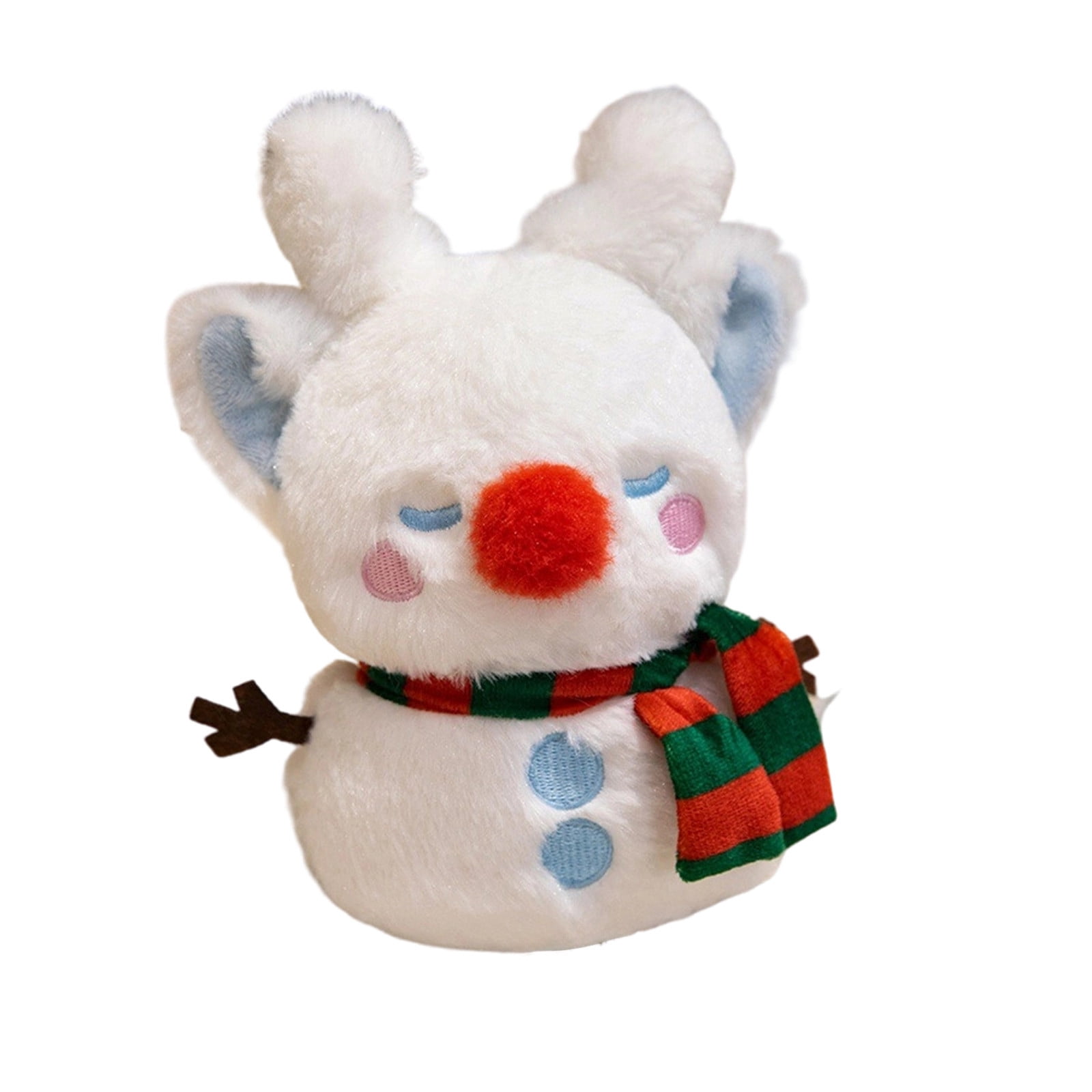 Christmas Stuffed Plush Ornaments, Cute Christmas Tree/Snowman/Santa ...