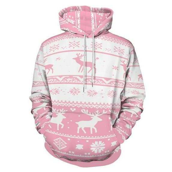 Christmas Style Printing Men's Women Vintage 3D Hooded Sweatshirt - All ...