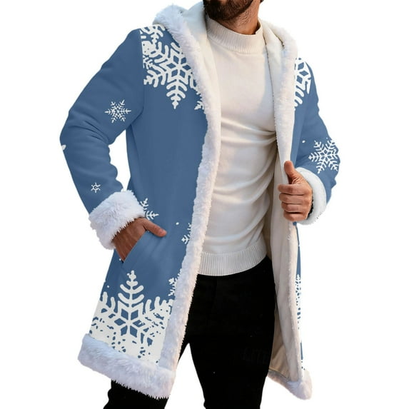 Christmas Suit for Men Christmas Cardigan Santa Jacket Coat for Men ...