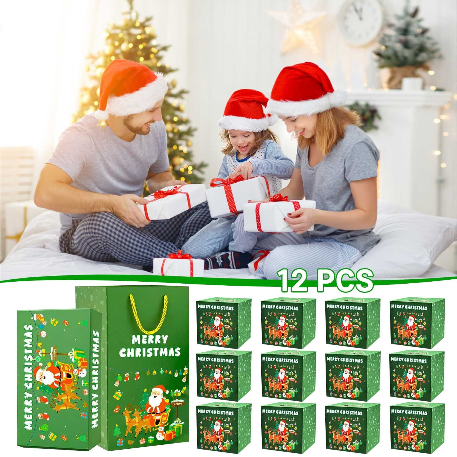 Christmas Surprise Explosion Gift Box, Red Envelope Romantic Present ...