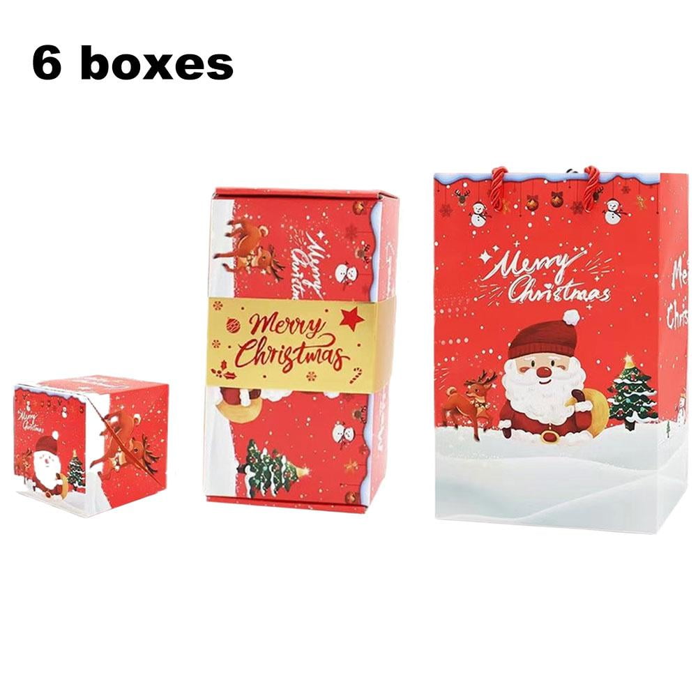 Christmas Surprise Gift Box, Red/Green Paper Pop-Up Design, for Candy ...