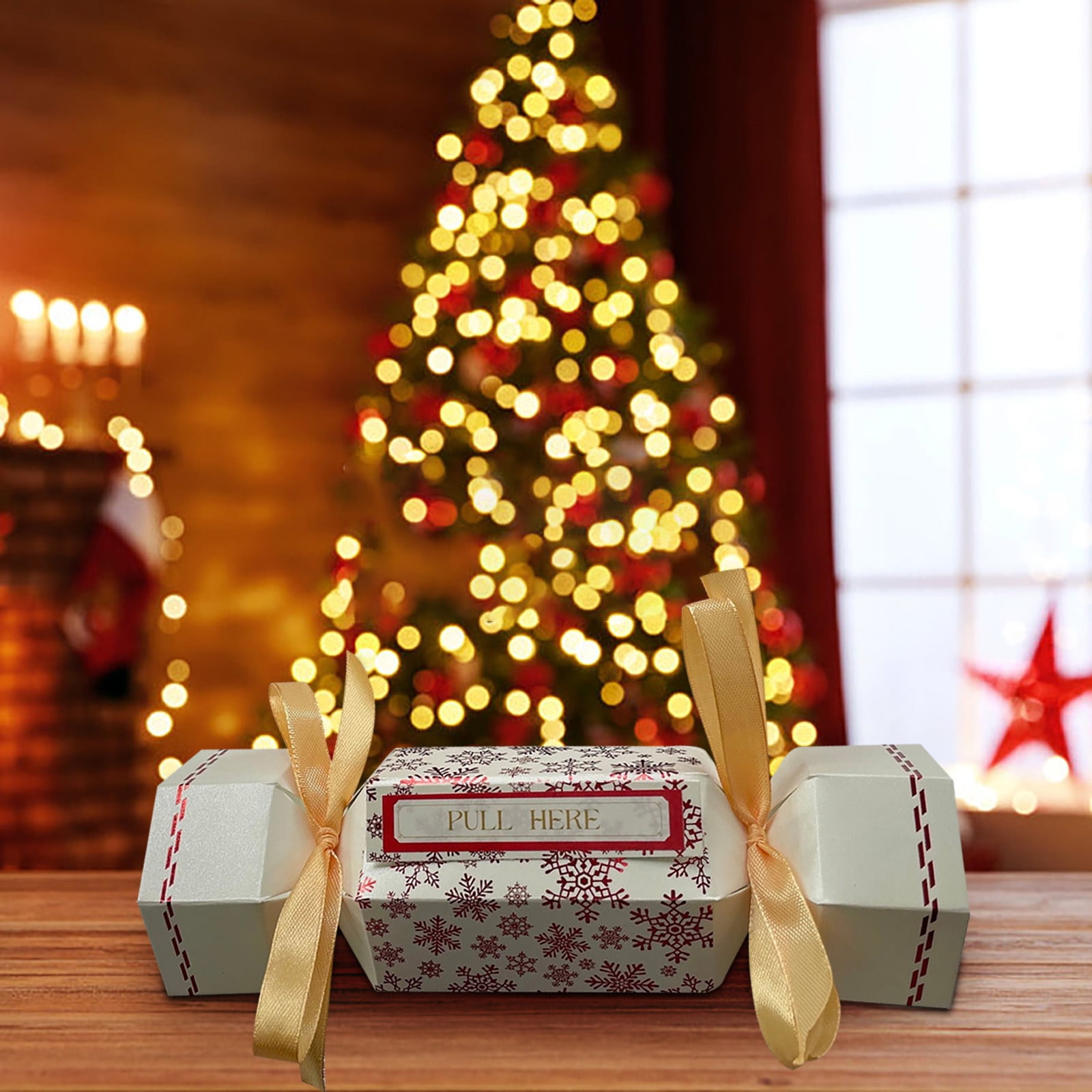 Christmas Surprise Money Pull Pouch - Festive Cash Gift Handbag for ...