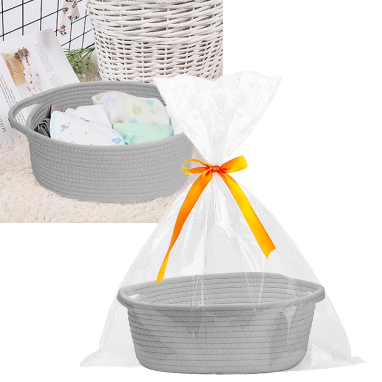 Christmas Surprise! Storage Basket Discount, Kpamnxio Decorative Empty ...